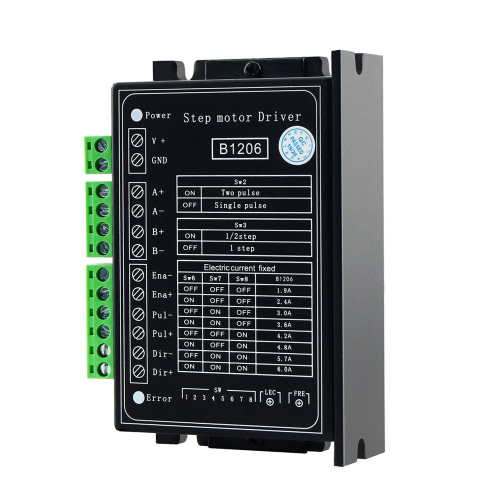B1206 Full-step/Half-step Driver Two-phase 42/57 Stepper Motor Control ...