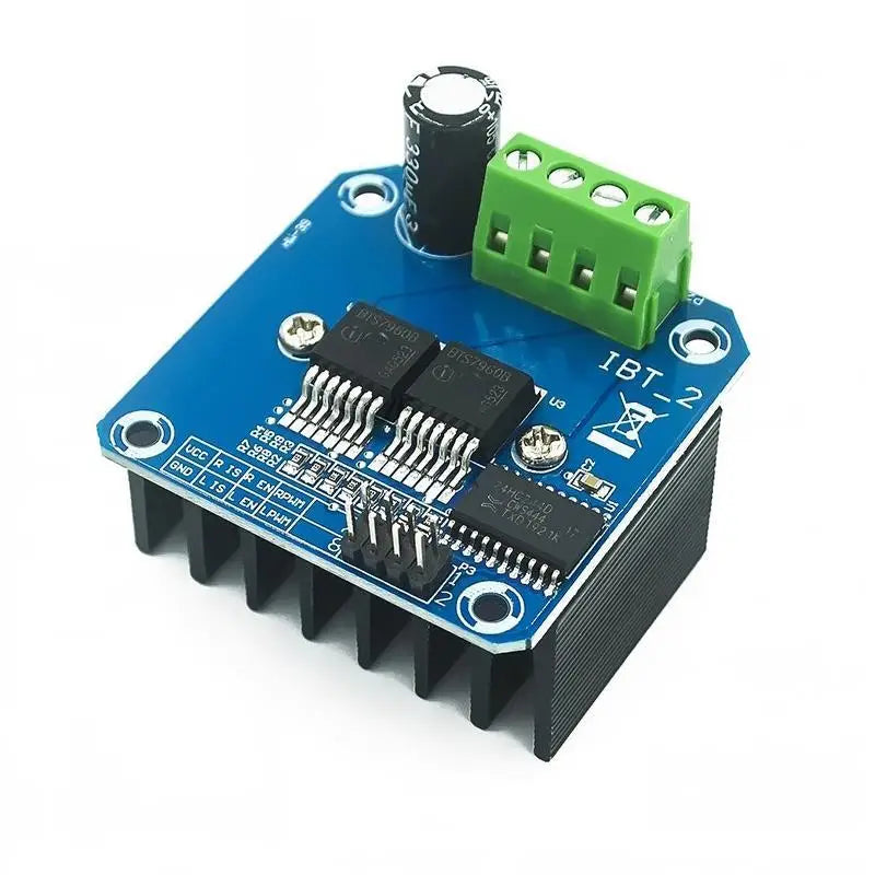 Custom Double BTS7960 43A H-bridge High-power Motor Driver module/ diy ...