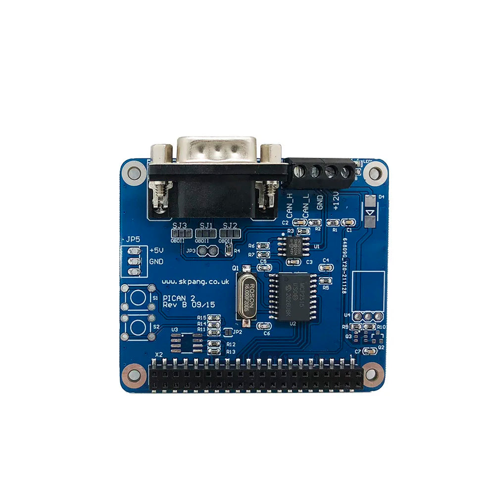 Custom Raspberry Pi Accessories PiCAN2 CAN Bus PiCAN 2 Raspberry MCP25 ...