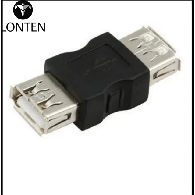 Custom Lonten 10pcs USB female to female connector USB line to extend ...