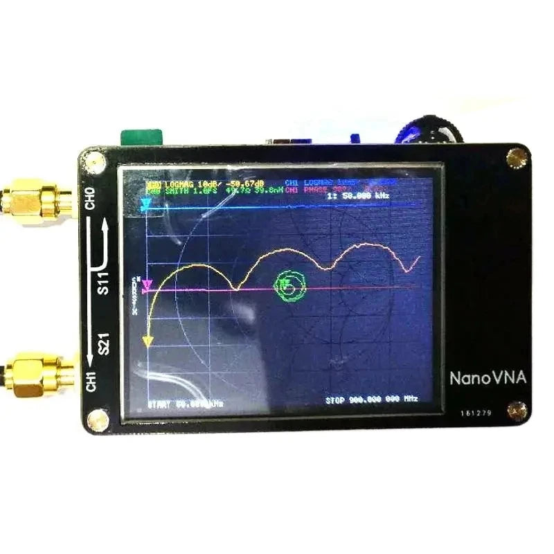 Custom NanoVNA Vector Network Analyzer 50KHz-900MHz Digital Display To ...