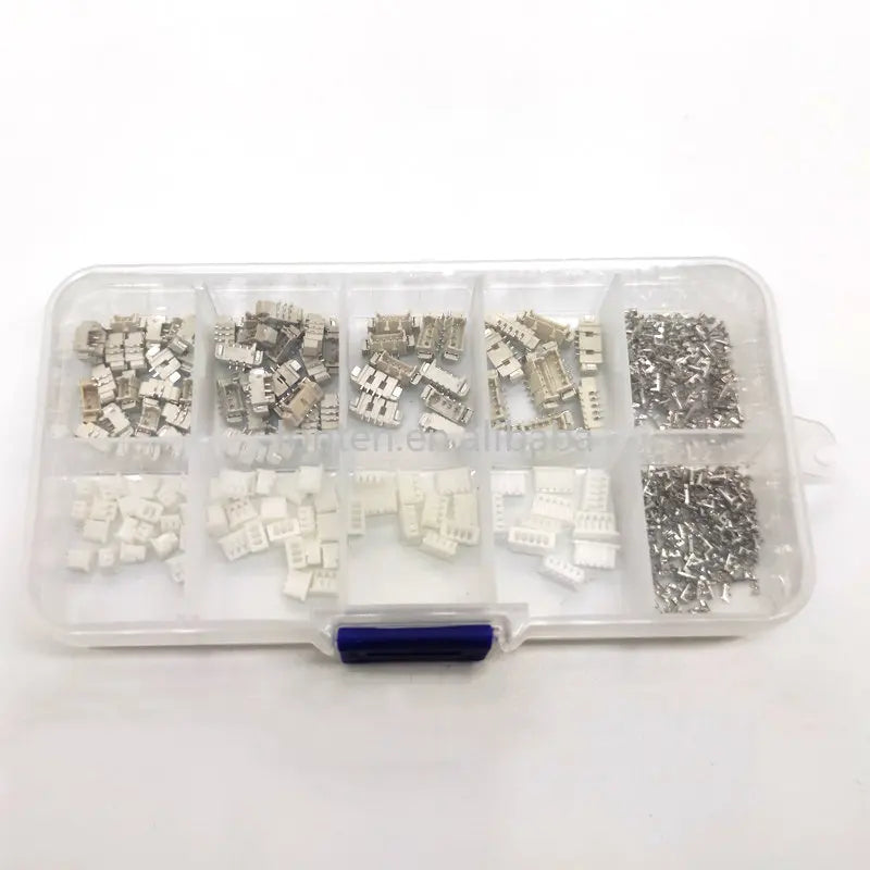 Custom 60 sets 1.25mm Pitch Horizontal Type SMD Connectors 2p 3p 4p 5 ...