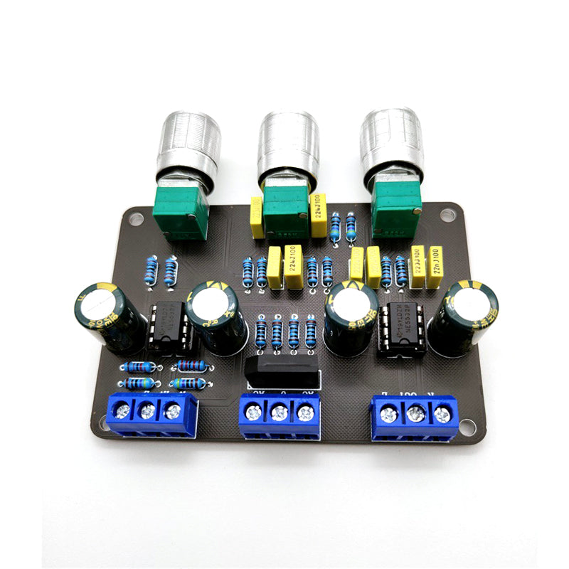 Custom Dual NE5532 Tone Stereo Preamplifier Board Audio HiFi Amprifier ...