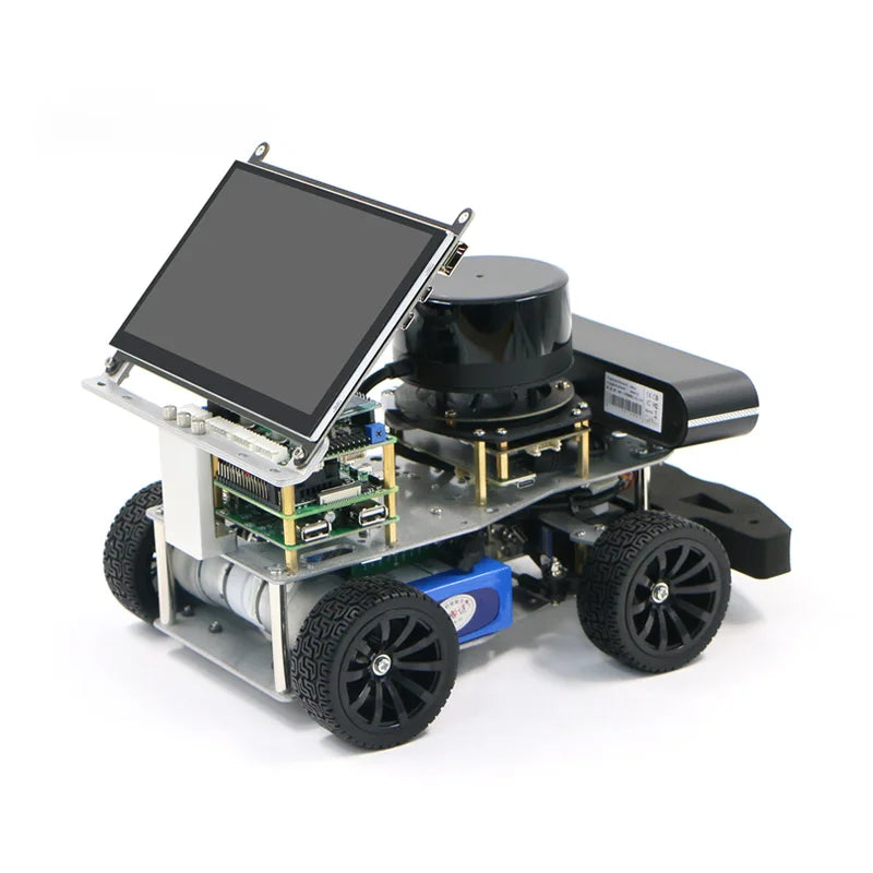 Custom ROS robot differential unmanned car McNamm wheel raspberry open ...