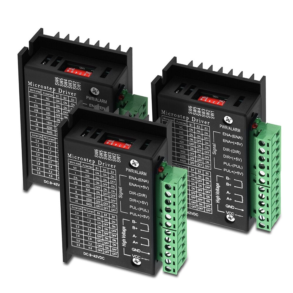 Stepper Motor Driver TB6600 Upgrade Nema 23 Nema17 4A DC9-42V for NEMA ...